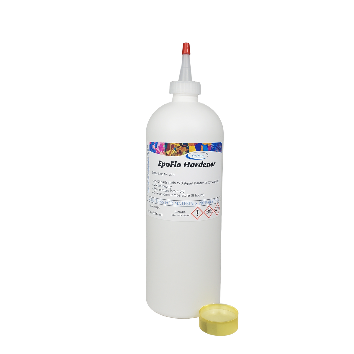 EpoFlo Low-Viscosity Epoxy Hardener 32oz - OnPoint Abrasives