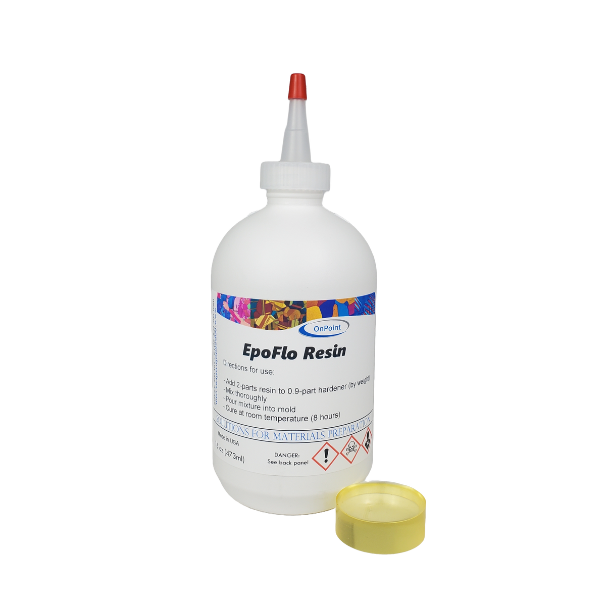 EpoFlo Low-Viscosity Epoxy Resin 16oz - OnPoint Abrasives