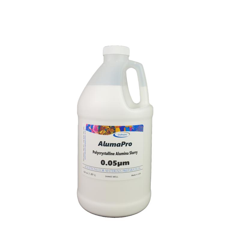 AlumaPro Polycrystalline Alumina Slurry 64 oz - 0.05 µm — OnPoint Abrasives