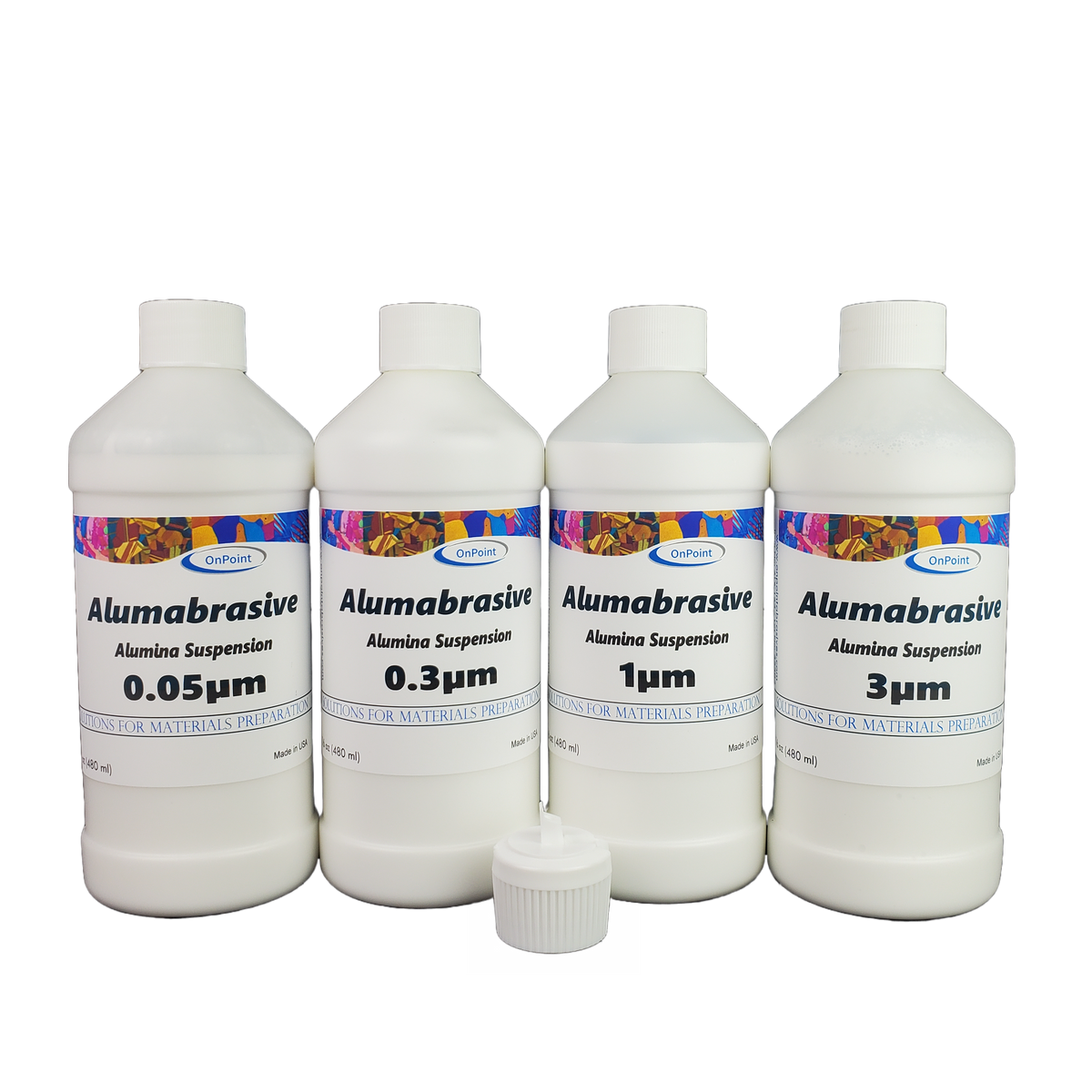 Alumabrasive Alumina Suspension 16oz — OnPoint Abrasives